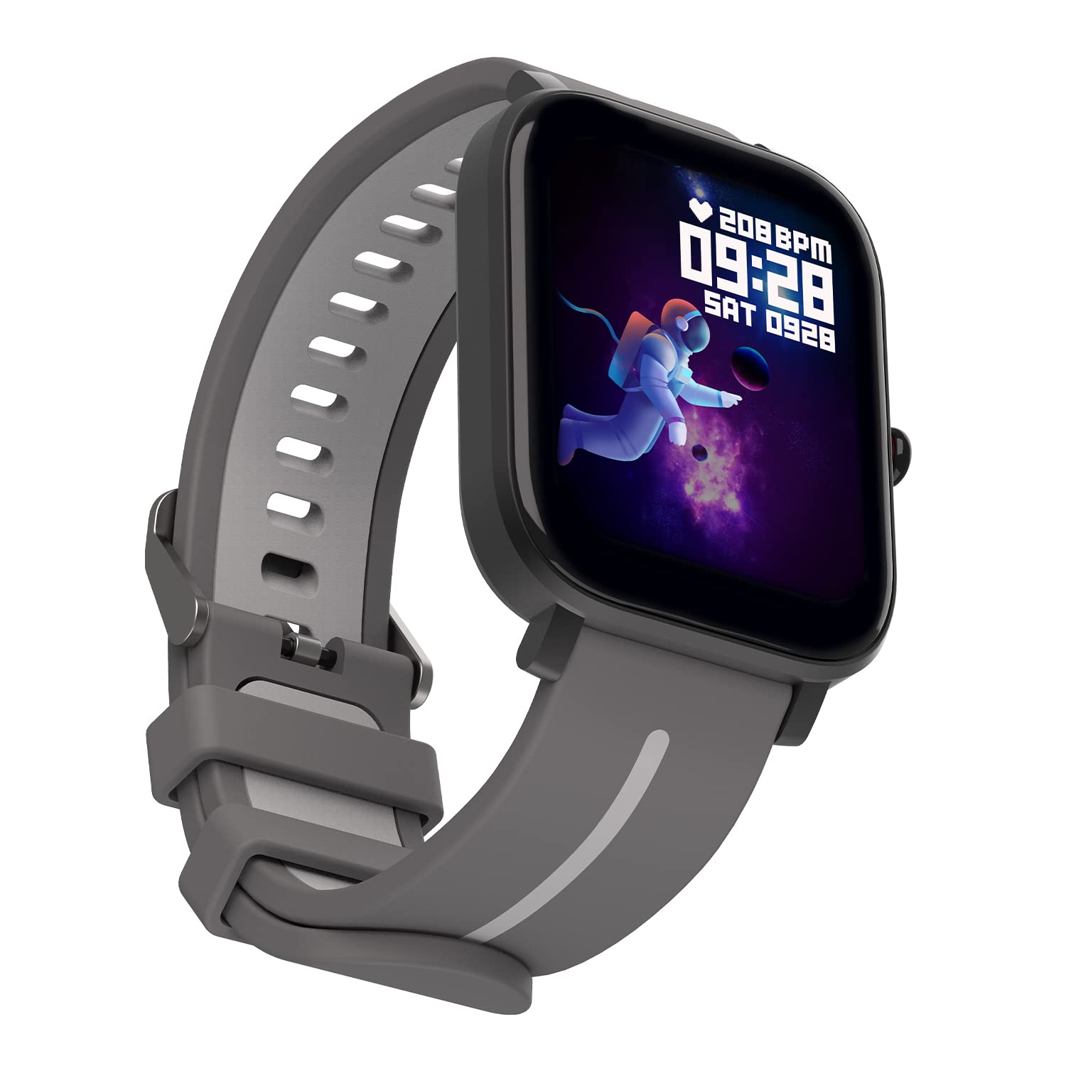 (Refurbished) Wings Strive 200 Smart Watch with 10 Days Battery Life, 1 ...