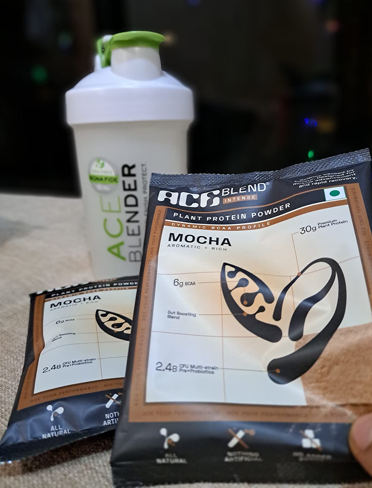 Ace Blend INTENSE 30G A-Grade Plant Protein | Complete Amino Acid ...