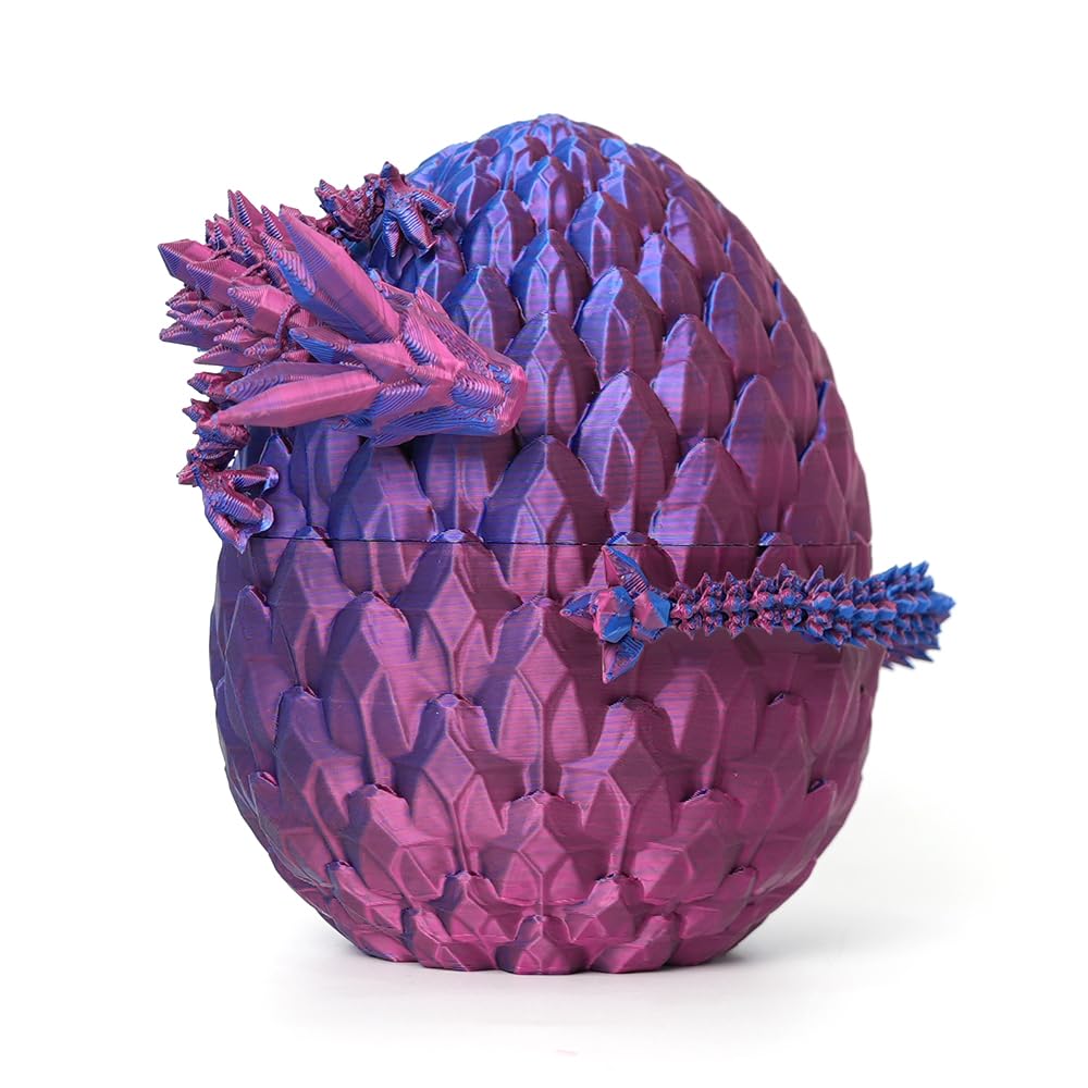 Amazon.com: Flavery Dragon Egg - 12 inch Dragon in Egg, Easter Egg, 3D ...