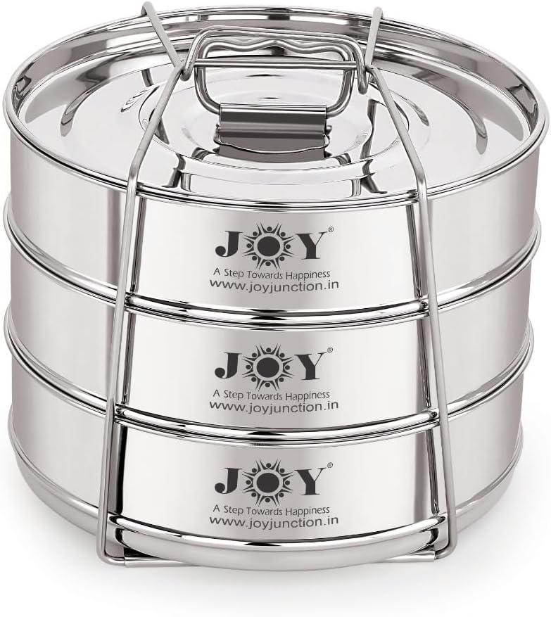 Amazon.com: LNM Steamer Cooker Pans - Stackable Stainless Steel Insert ...