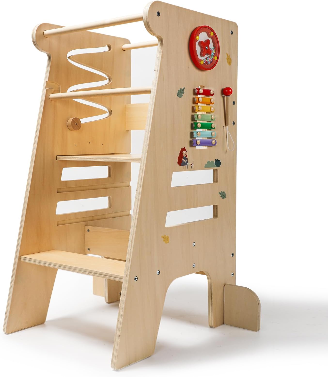Amazon.com: Dorjee Toddler Tower, Toddler Kitchen Stool Helper, 3 ...