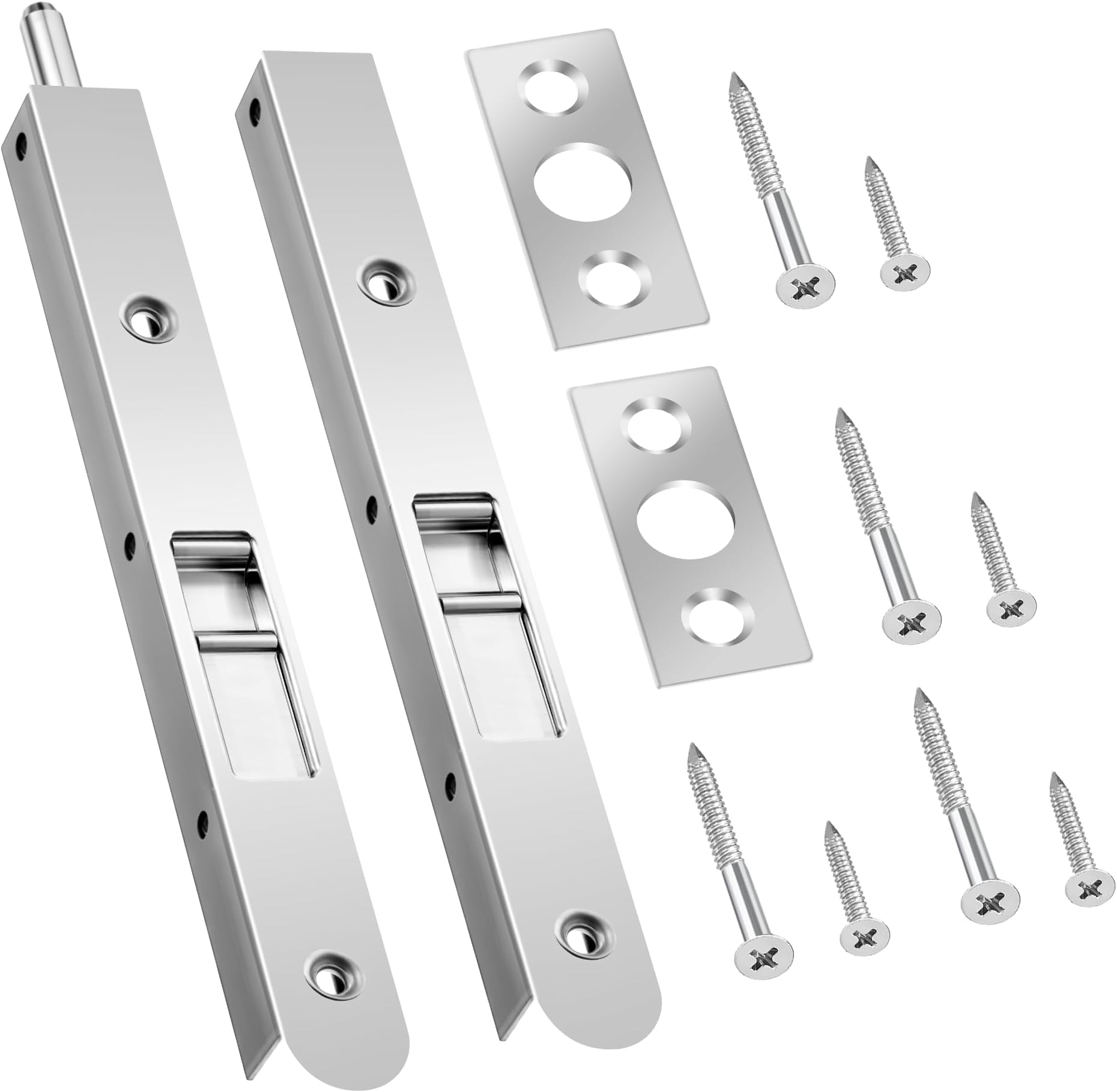 Deltana 7FBR3 HD Solid Brass 7-Inch Flush Bolt - Door Dead Bolts ...