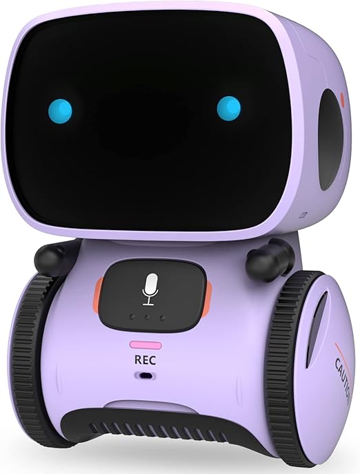 Amazon.com: GILOBABY Kids Robot Toys, Interactive Toys Companion Smart Talking Robotic with ...