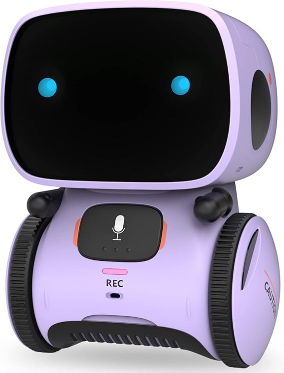 Amazon.com: GILOBABY Kids Robot Toys, Interactive Toys Companion Smart Talking Robotic with ...