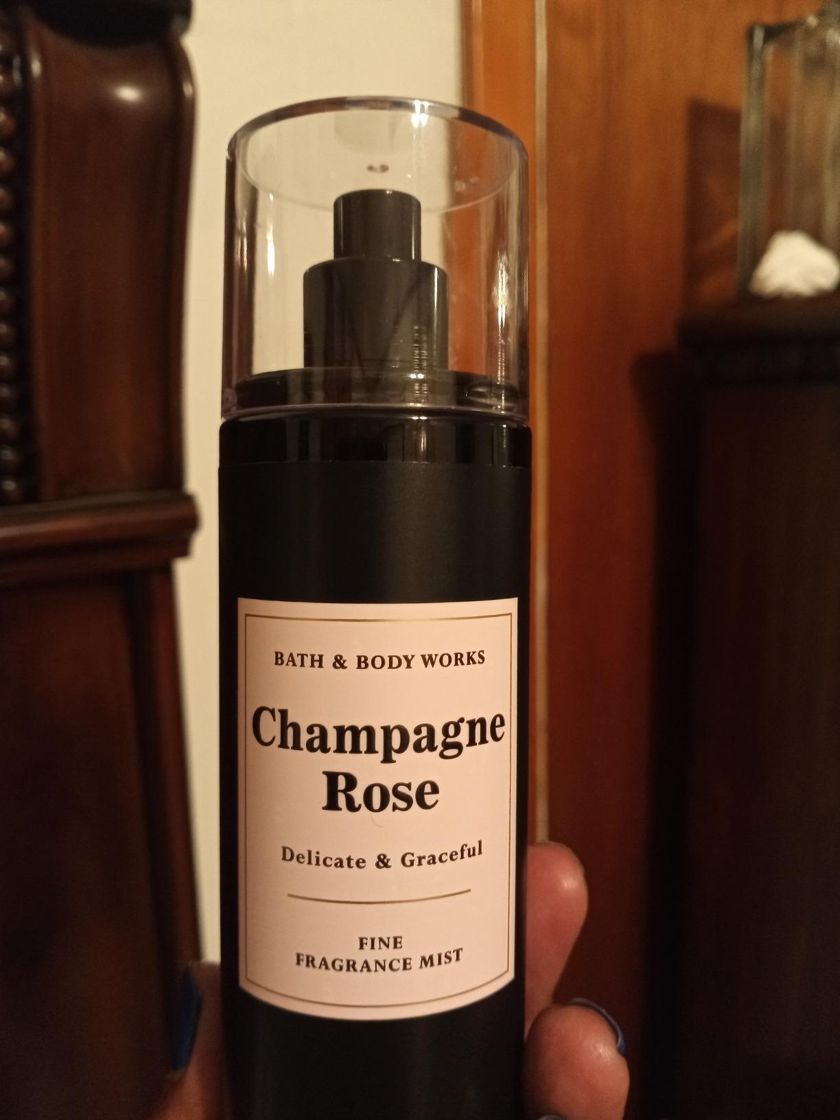 Amazon.com : Bath & Body Works CHAMPAGNE ROSE Fine Fragrance Mist 8 ...