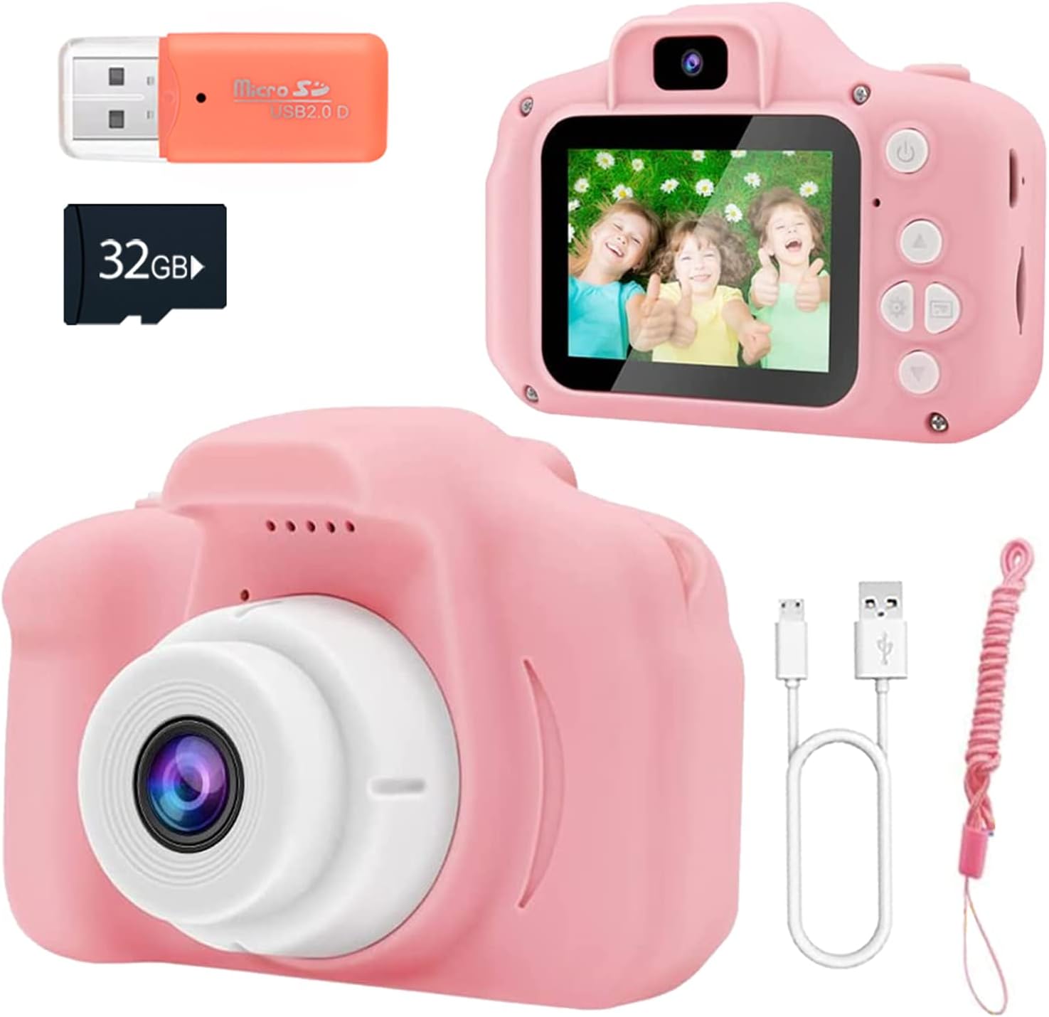 Amazon.com: YUE3000 Upgrade Kids Camera,Gifts for Boys and Girls of Age ...