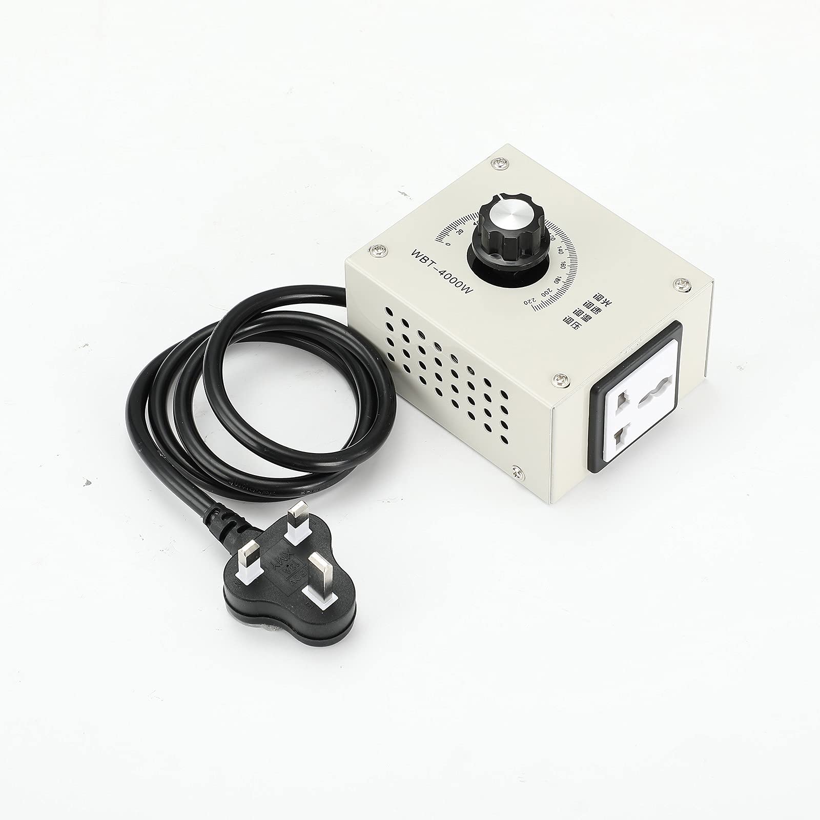Buy Riiai 4000W Converter Transformer, UK PLUG High Power SCR Variable ...