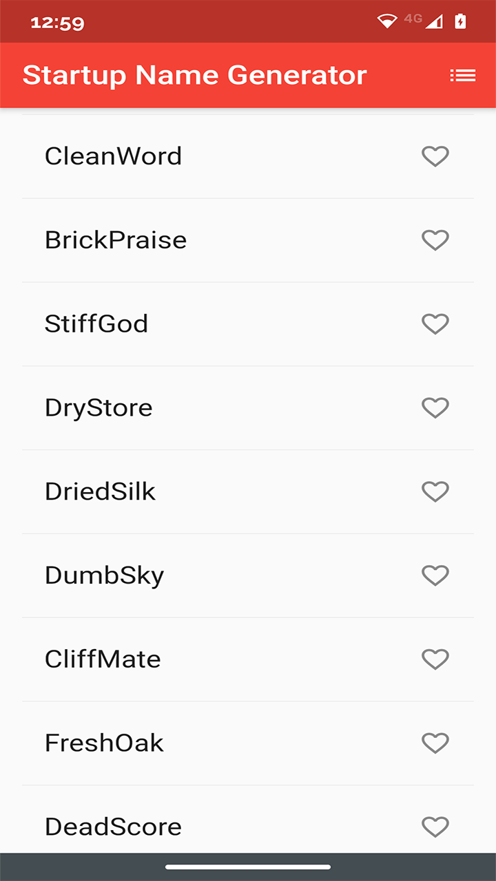 Startup Name Generator - App on the Amazon Appstore