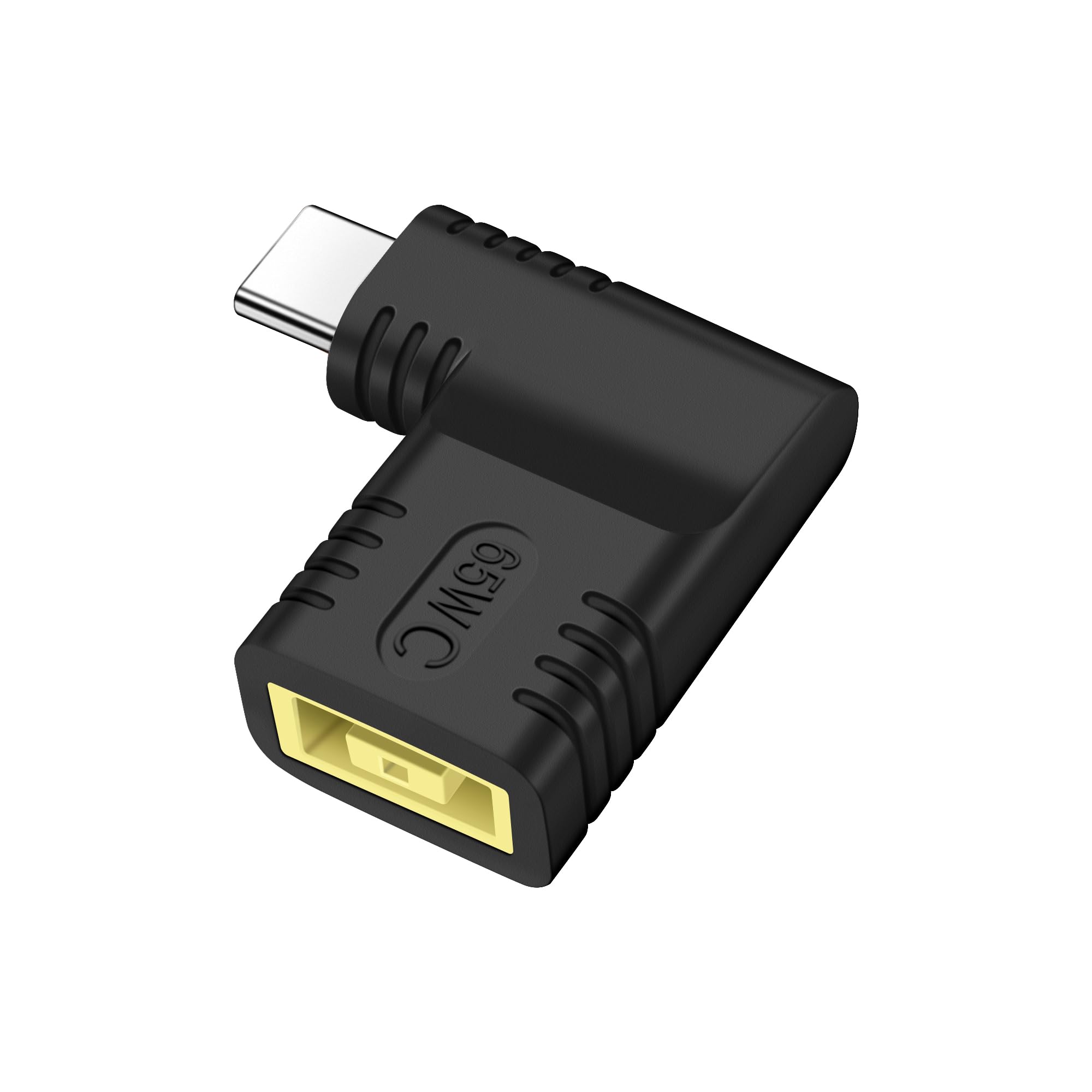 PNGKNYOCN USB C to Slim Tip Adapter,90 Degree USB C Male to Slim Square ...