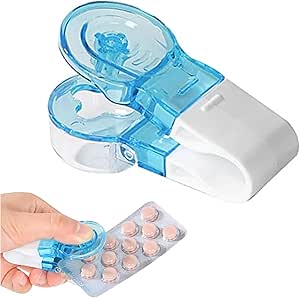 1PC Portable Pill Taker Remover Portable Pill Box Pill Popper for ...