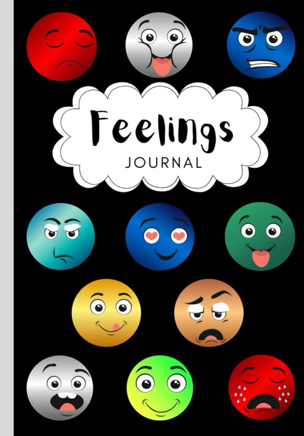 Feelings Journal for Kids: Daily Mood and Emotions Tracking Diary for ...