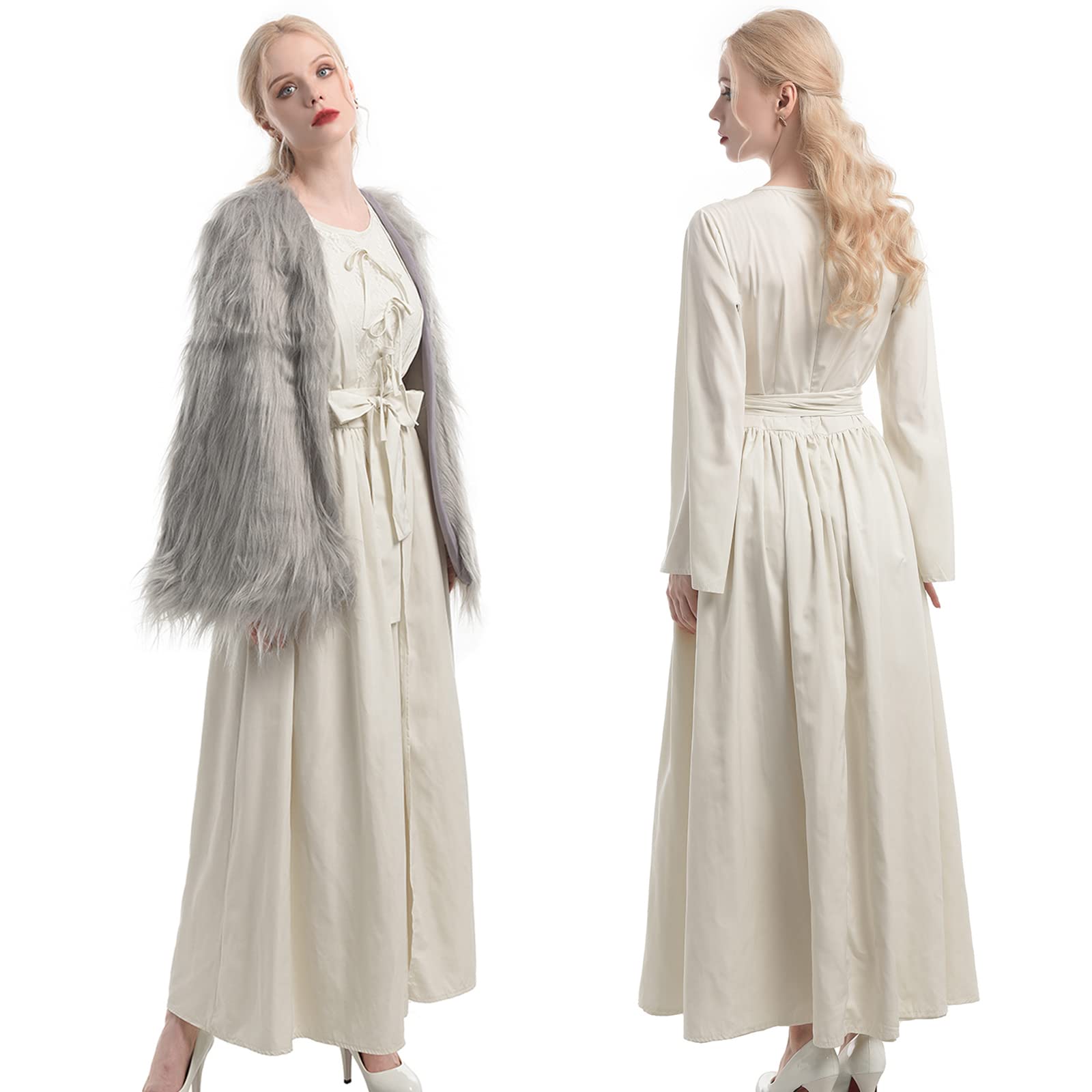 (Size XL) NSPSTT Elden Ring Ranni Cosplay Witch Costume for Women ...