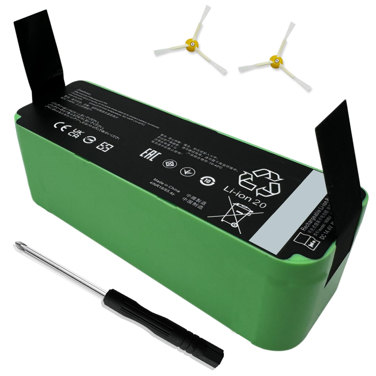 Amazon.com: UGXKNAE for roomba Battery Replacement for Roomba Lithium ...
