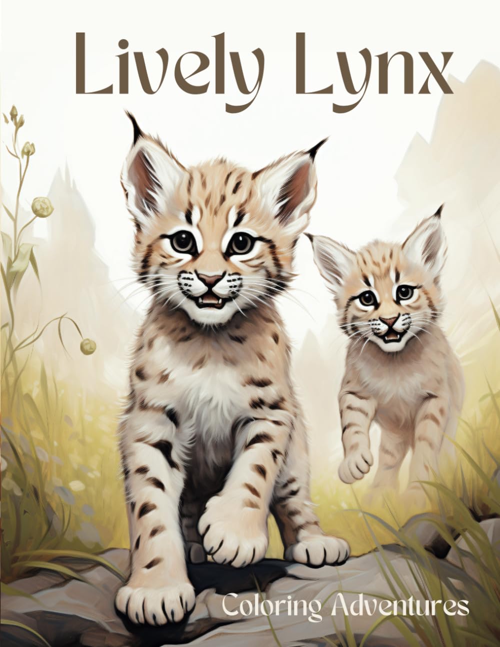 Amazon.com: Lively Lynx Coloring Adventures: Wildlife Coloring Book for ...
