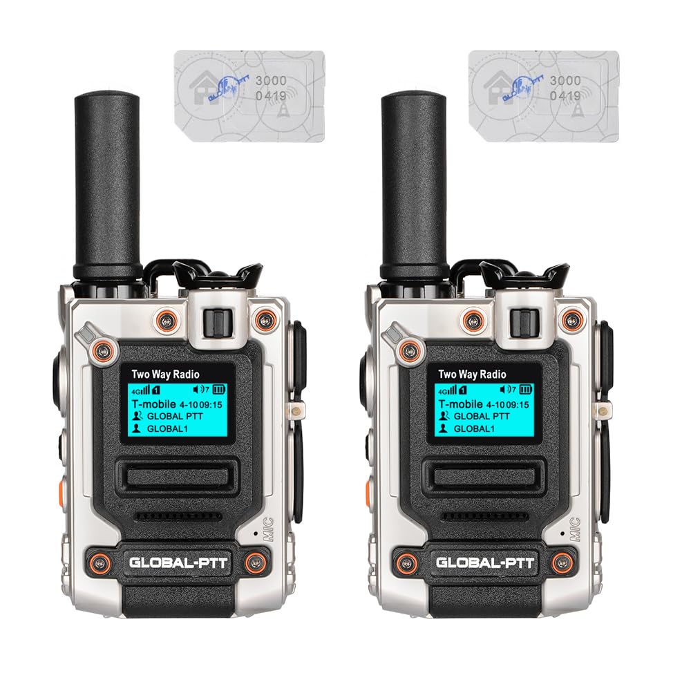 Amazon.com: Global-PTT Push-to-Talk Over Cellular Radios, 4G/LTE ...