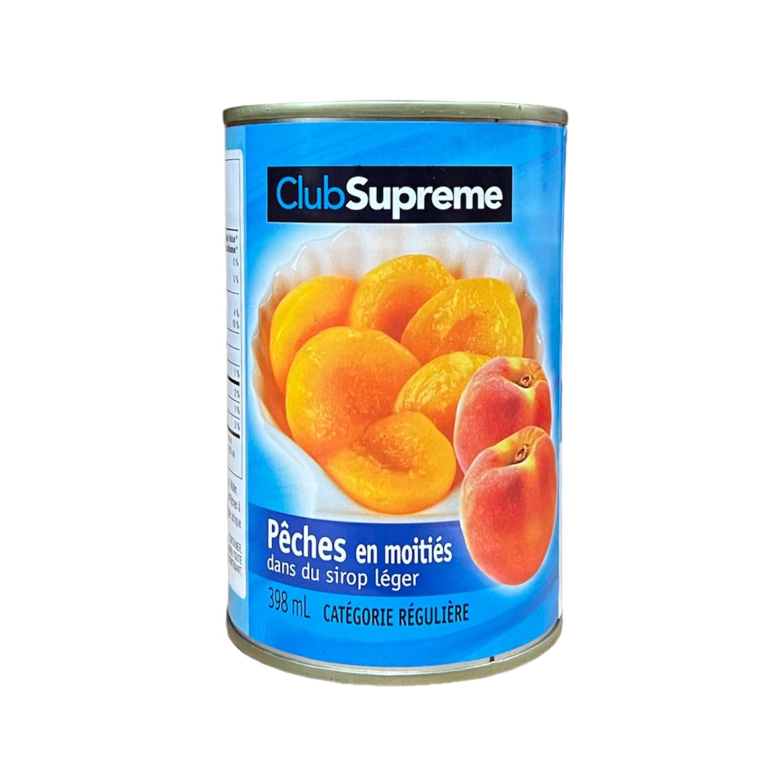 Club Supreme Peach Halves in Light Syrup - Handpicked and Packed with ...