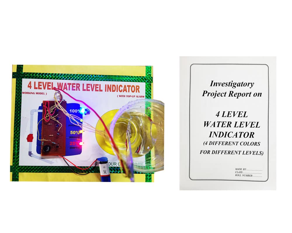 Buy Water Level Indicator 4 Level Physics Working Model Educational ...
