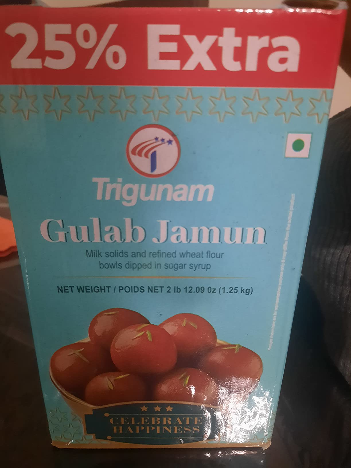 Trigunam Gulab Jamun Tin 1.25kg : Amazon.in: Grocery & Gourmet Foods
