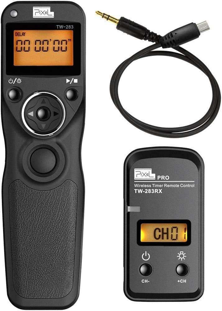 Amazon.com : TW-283/S2 Wireless Shutter Release Timer Remote Control ...