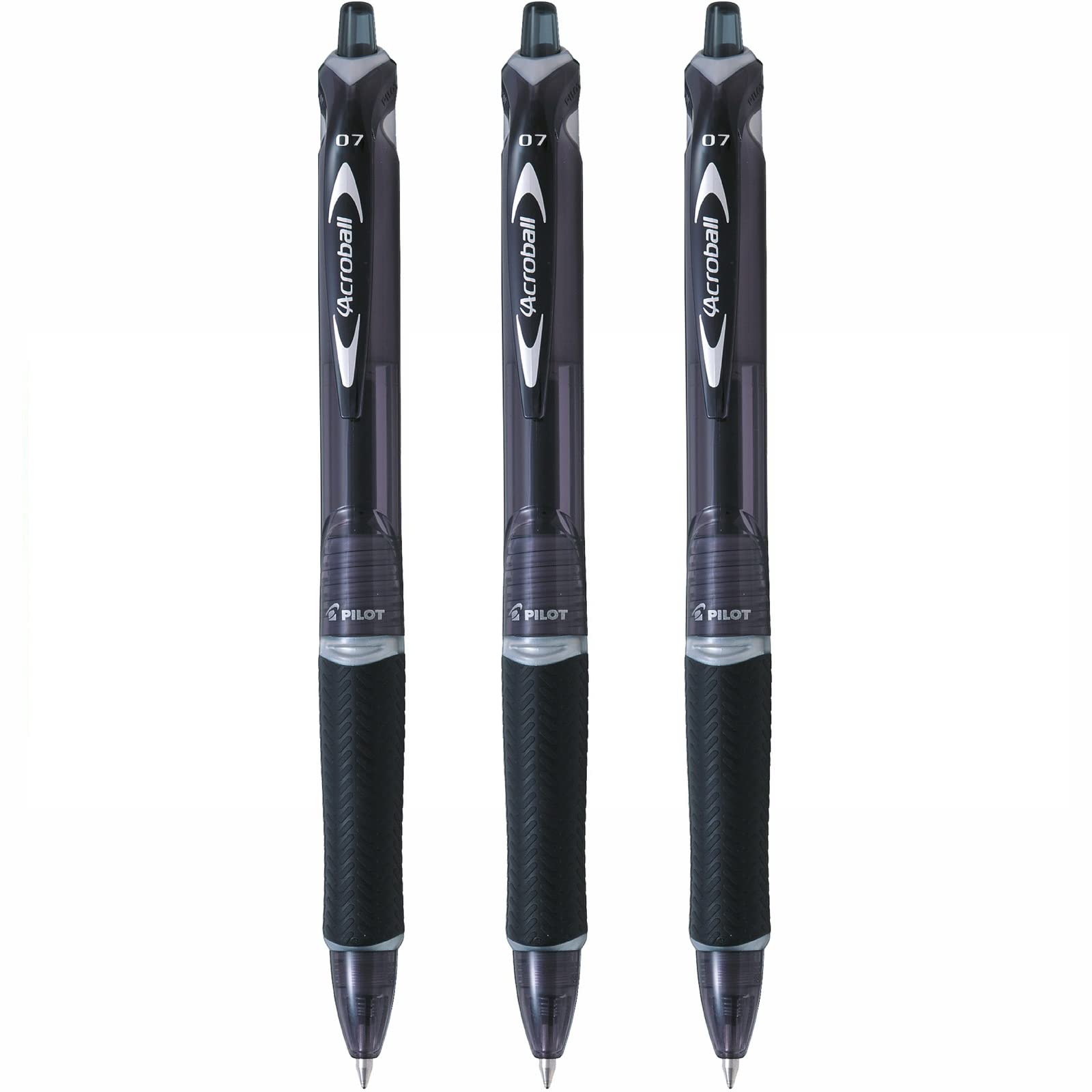 PILOT Acroball Begreen Fine Point Ballpoint Pens Pack of 3 Black ...