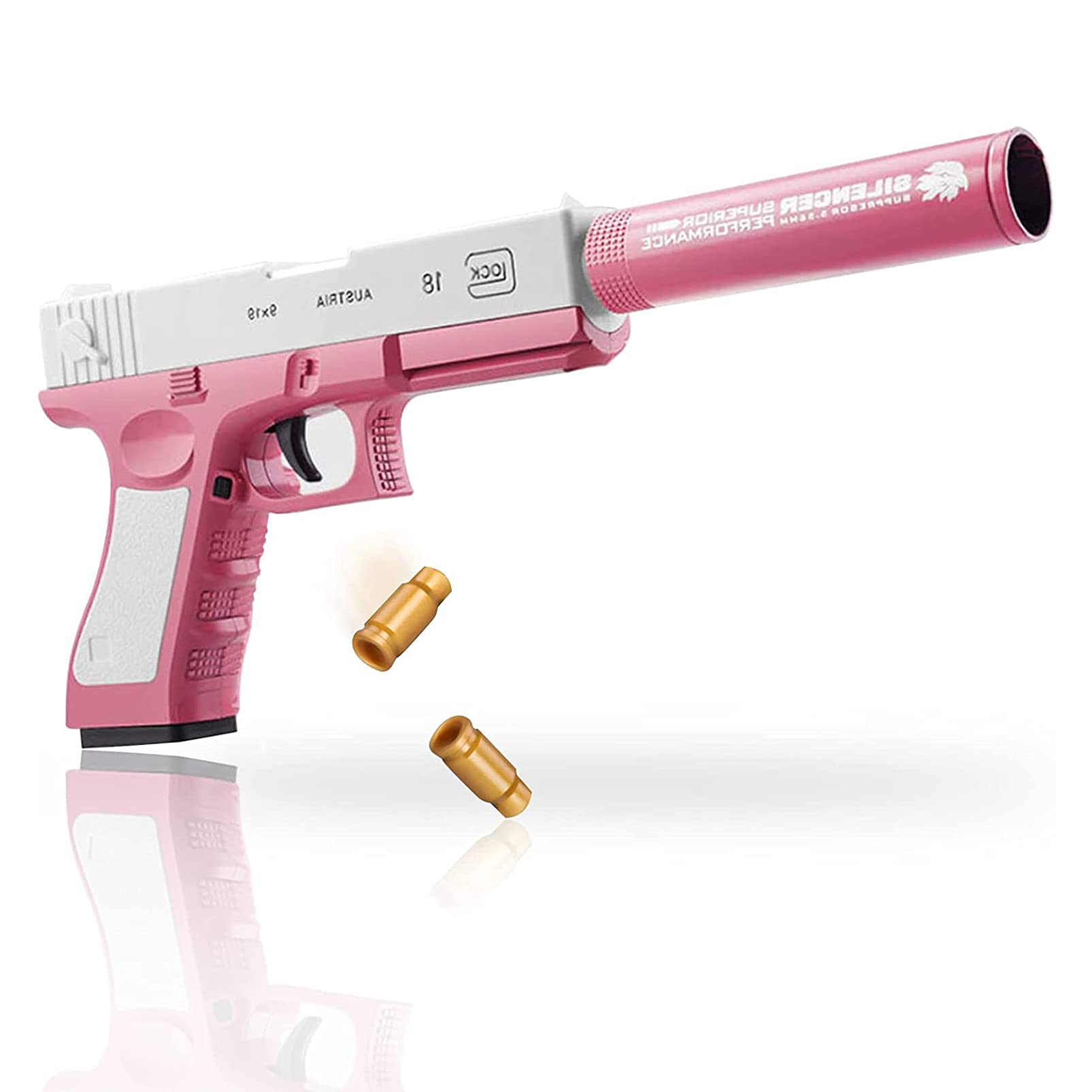 Buy Toy Cool Fake Pistol Rubber Bullet s That Look Real Realistic Nerf ...