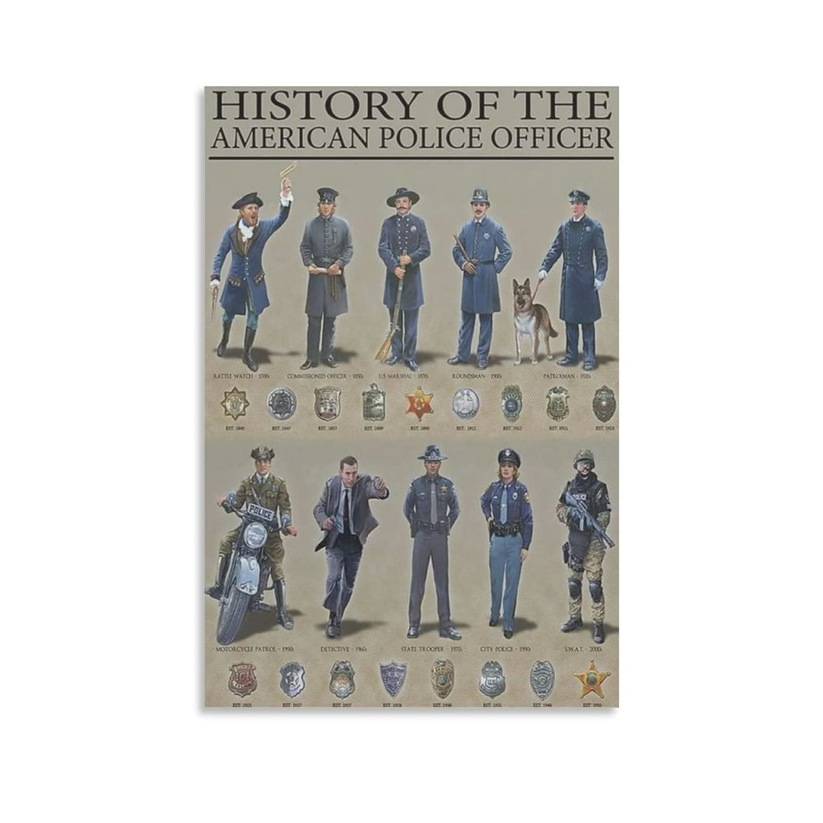 Law Enforcement Painting