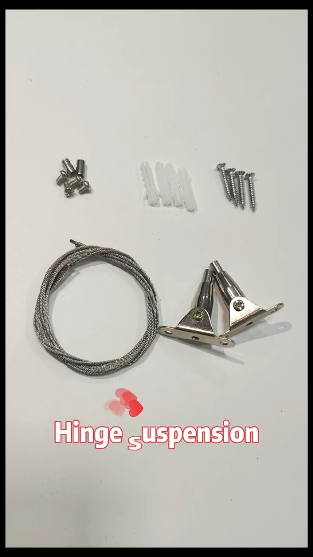 Watch Difference between screw fixation and hinge suspension on Amazon Live