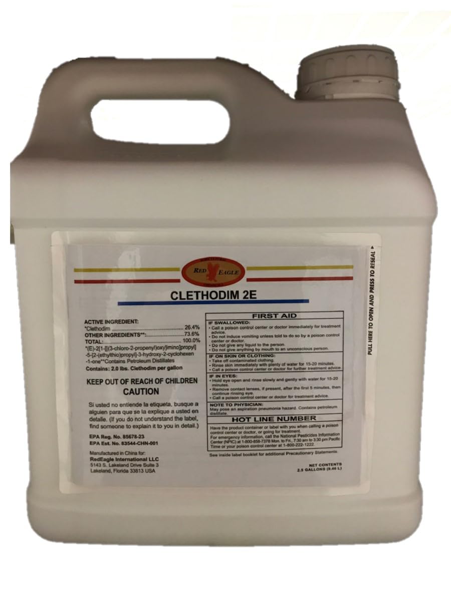 Amazon.com : Clethodim 2E Herbicide - 2.5 Gallons : Patio, Lawn & Garden