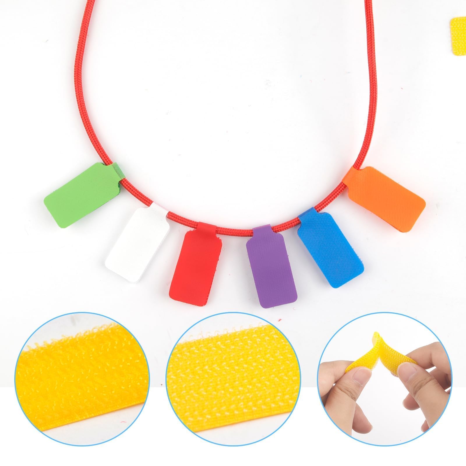 Snapklik.com : 40PCS Computer Cable Labels 0.78" X 3.54", Cord Labels ...