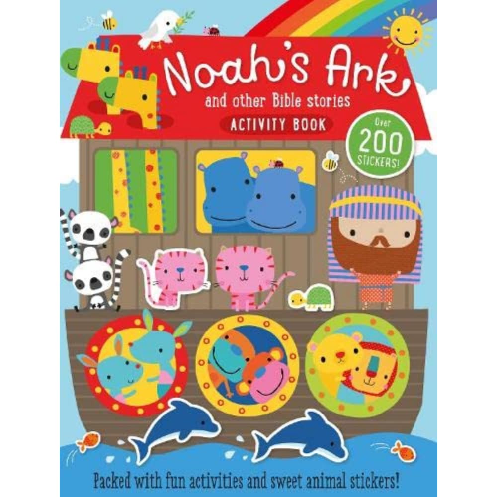 Noah’s Ark and Other Bible Stories Activity Book: Packed With Fun ...