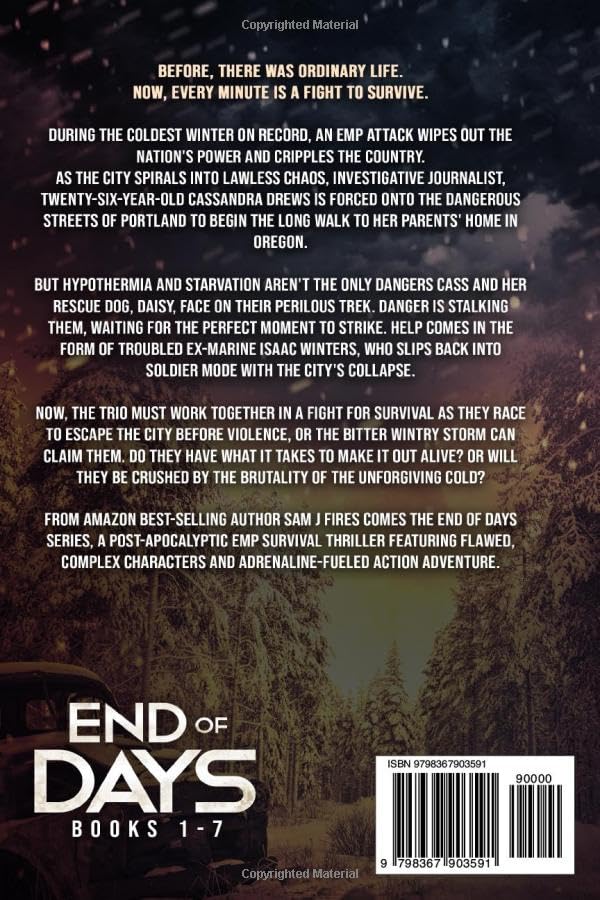 Snapklik.com : End Of Days: Books 1 - 7: A Post-Apocalyptic EMP Survival Thriller