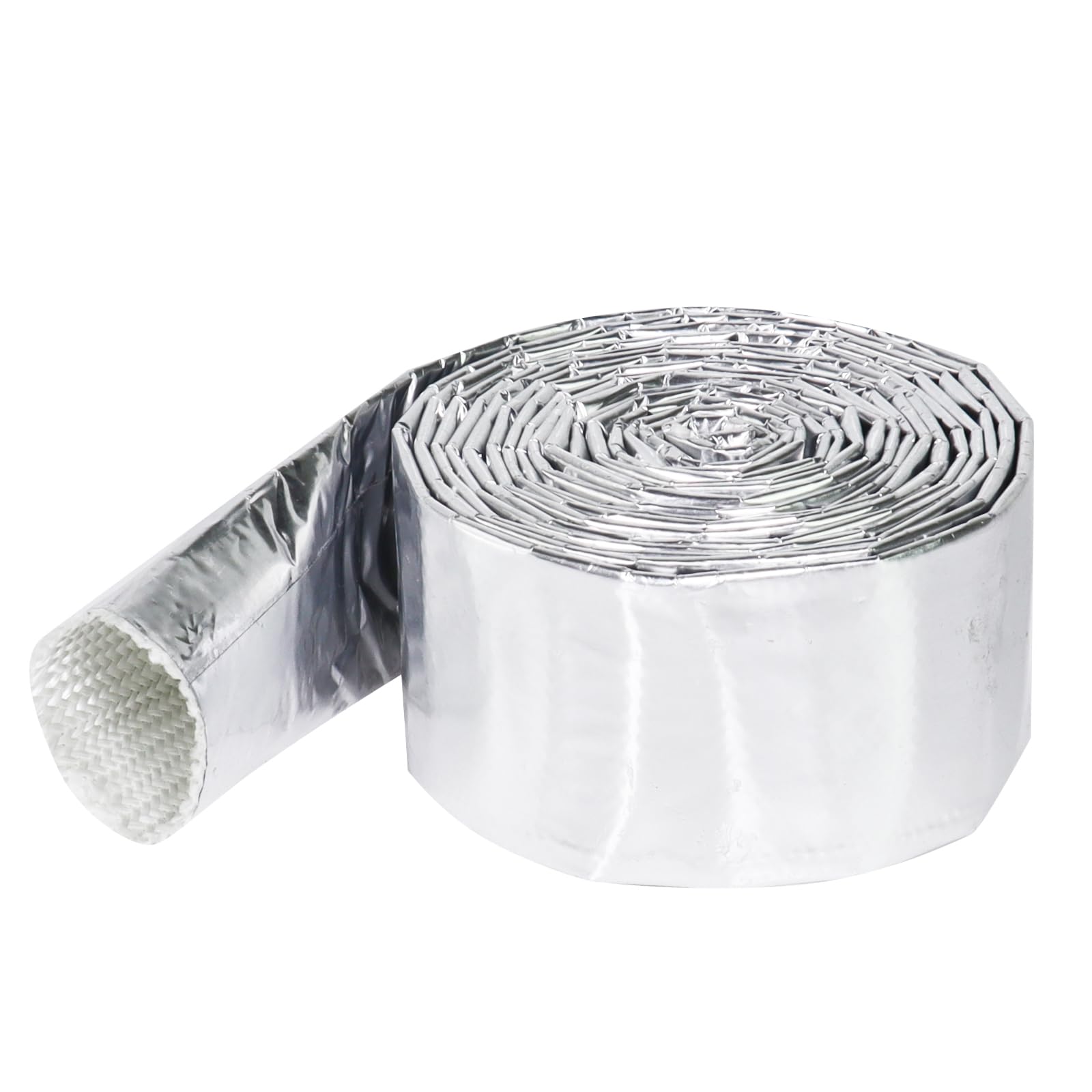 Amazon.com: BuyUneed Car Aluminized Sleeving Heat Sheathing Roll - Heat ...