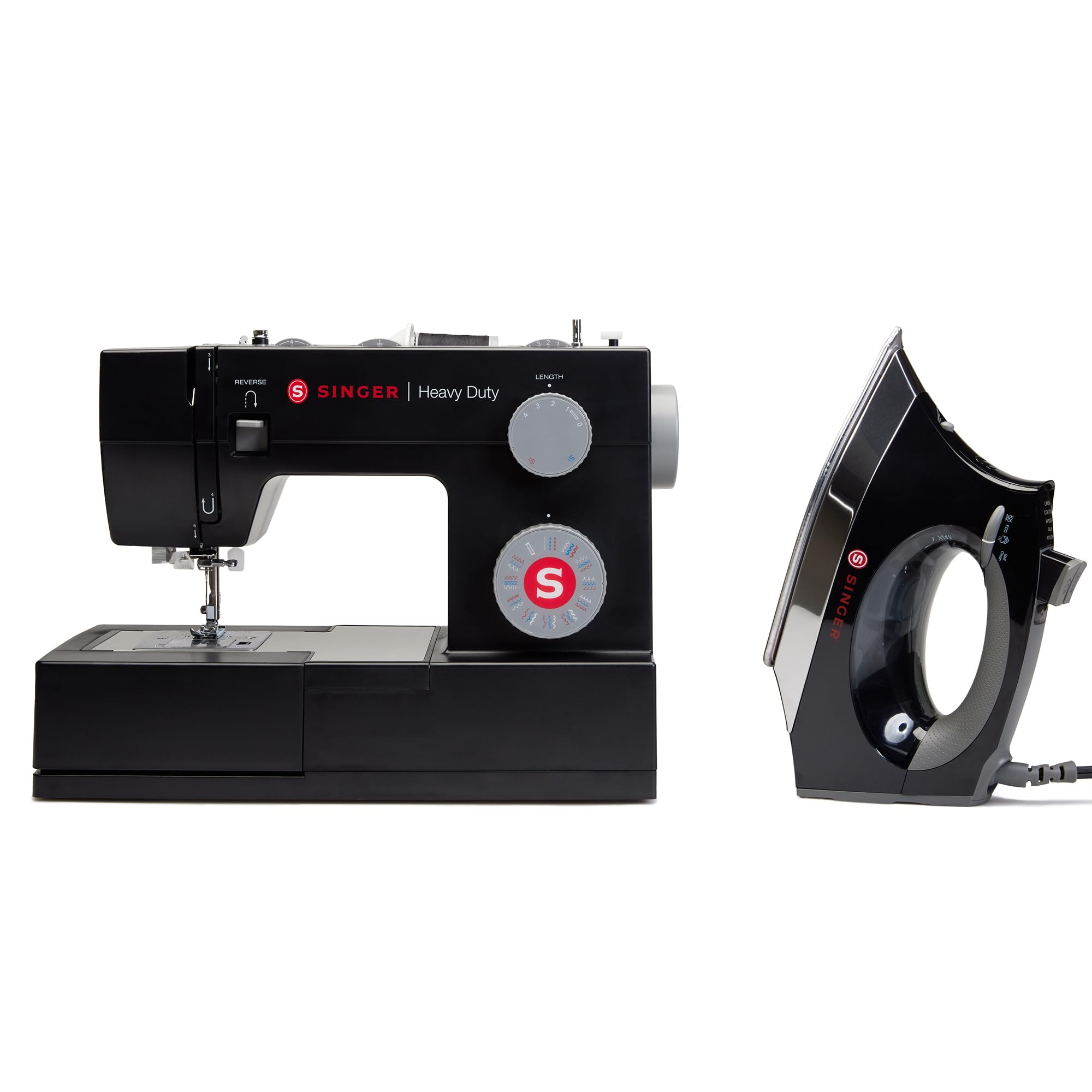 Amazon.com: SINGER Heavy Duty 4432 Sewing Machine, Black & SteamCraft ...