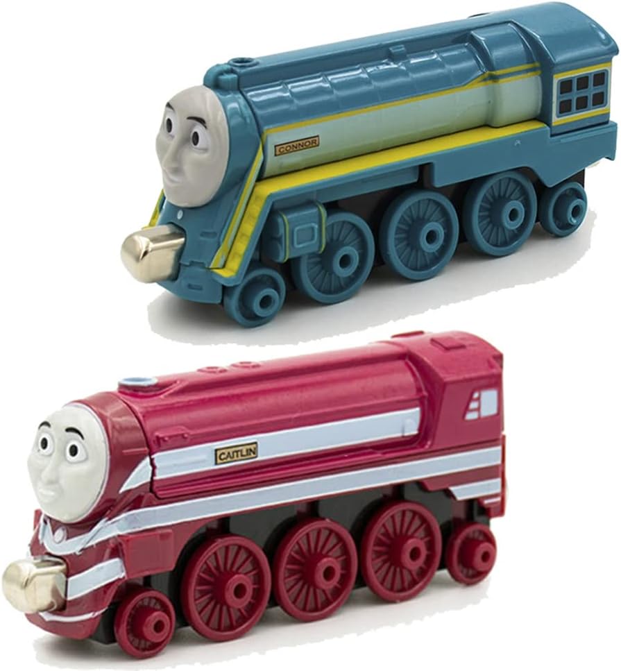 Amazon.com: Flmenunu 1:43 Caitlin Alloy Train Set Toy Magnetic Trains ...