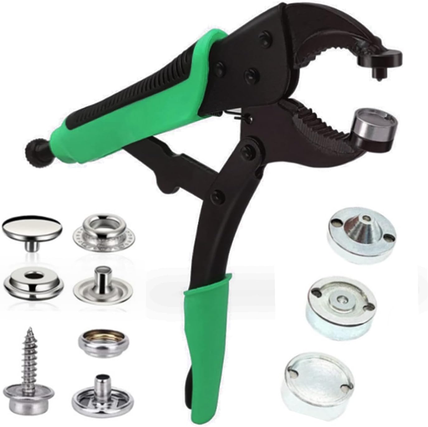 Amazon.com: FUZHIJIA Snap Fasteners Tool, Adjustable Snap Setter Tool ...