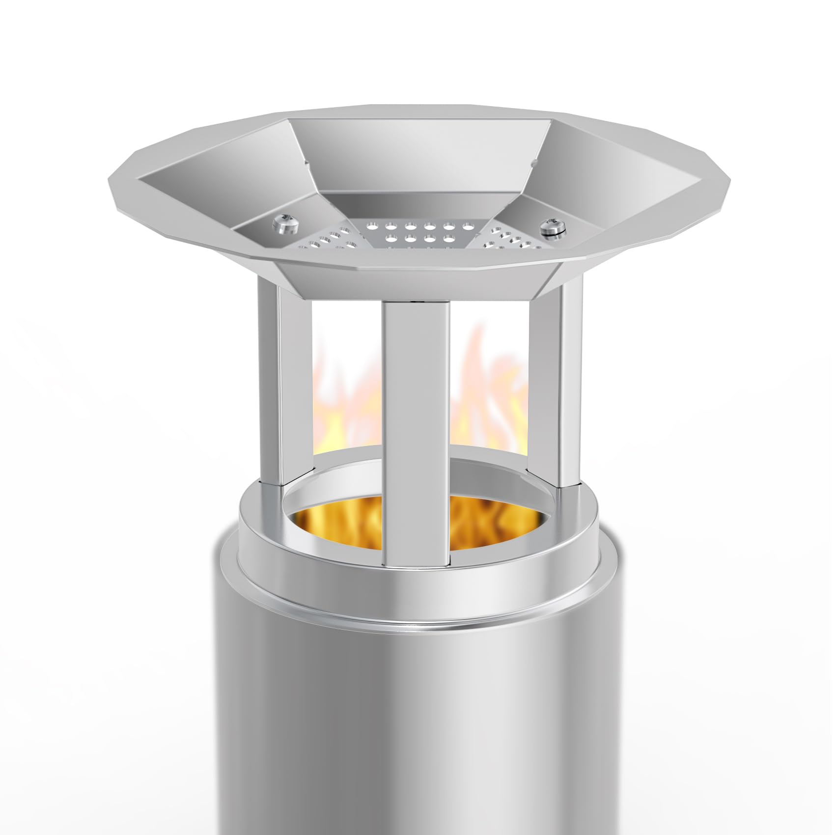 Amazon.com : KEESHA Heat Deflector for Mesa XL Solo Stove 10.5’’, 304 ...