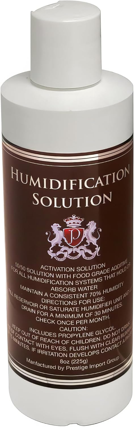 Amazon.com: Humidor Solution 8 oz - Humidifier Liquid - Premium ...