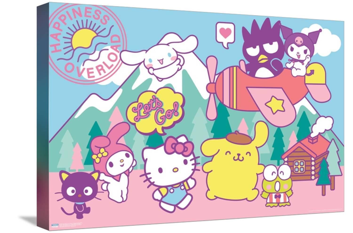 Amazon.com: Trends International Hello Kitty and Friends - Happiness ...