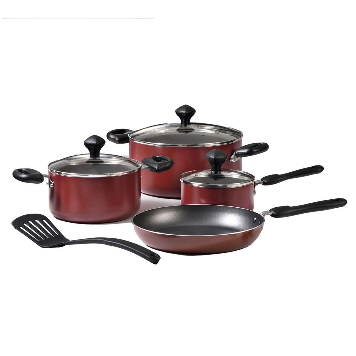 Prestige 8 Piece Non-Stick Cast Aluminium Cookware sets | Induction ...