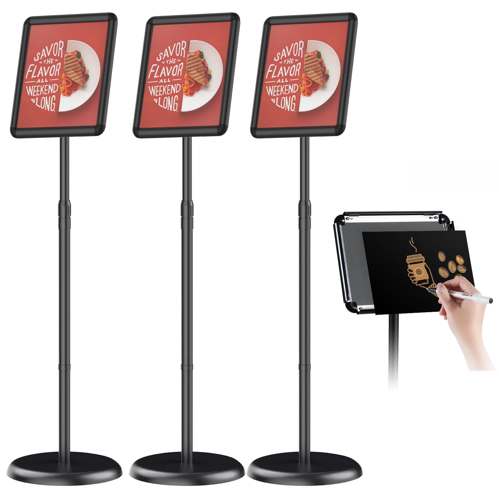 Decorative Sign Holders 3" Metal Wall Sign Holder Epic Signs