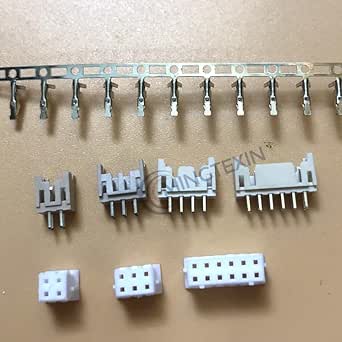 10Set PHD 2.0mm Double Row 2X2/3/4/5/6/7/8/9/10/11/12pin PHD2.0 Connector Straight/Curved Needle ...