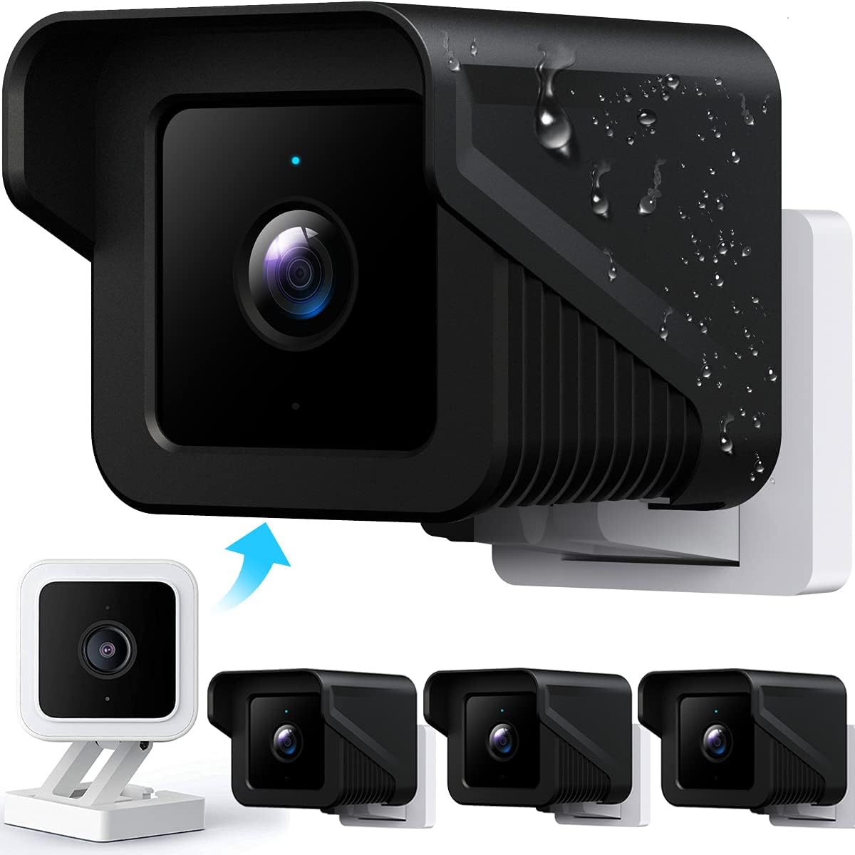 Amazon.com : Gcioii Protective Silicone Skins Only for Wyze Cam OG ...