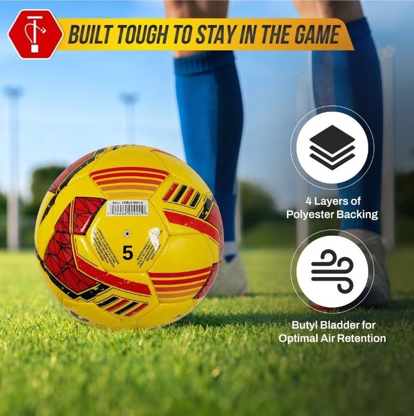 Snapklik.com : Vizari Stadio Match NFHS Soccer Ball For Practice ...