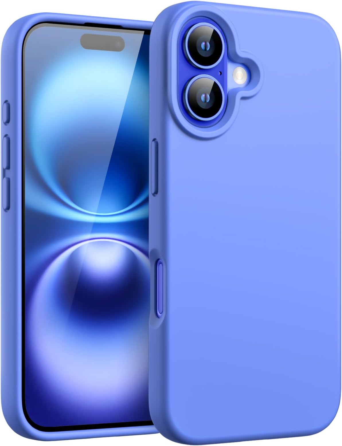 JETech Liquid Silicone Case for iPhone 16 6.1-Inch, Silky Soft Touch ...