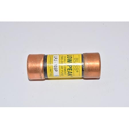 Cooper Bussmann LPJ-10SP (LPJ10SP), Fuse 10A 600V Time Delay Class J ...