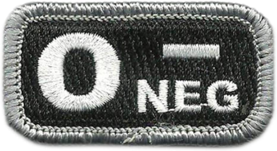 Amazon.com: 2 PCS AliPlus O- NEG Patches Blood Type Patches IR Infrared ...
