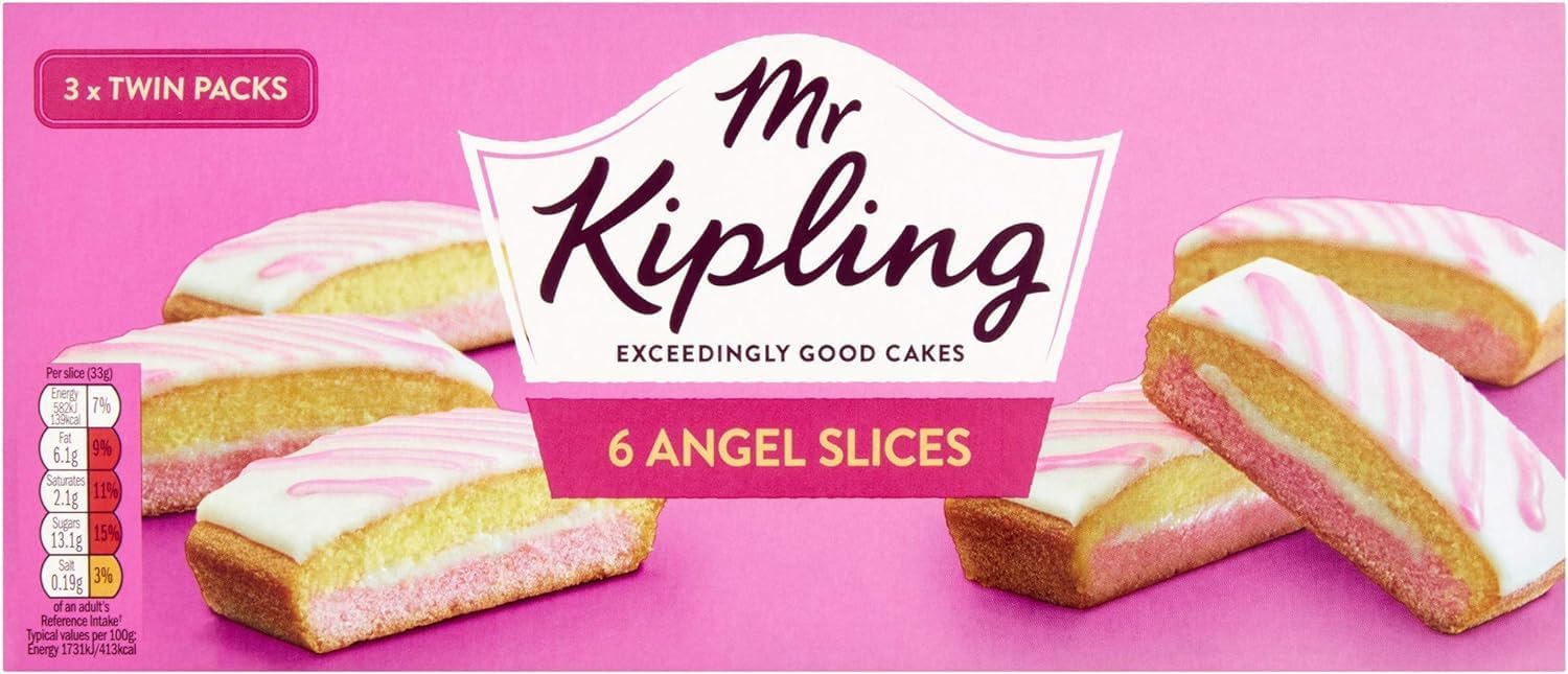 Amazon.com: Mr Kipling Angel Slices, 136 g : Grocery & Gourmet Food