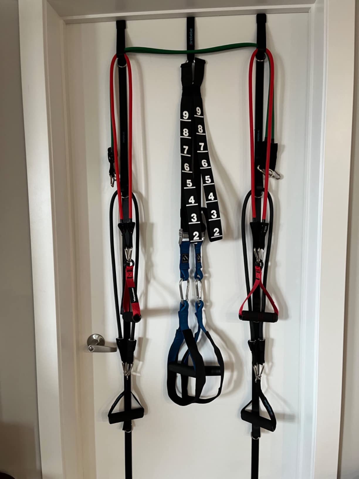 Brebebe Door Anchor Strap for Resistance Bands Exercises, Multi Point ...