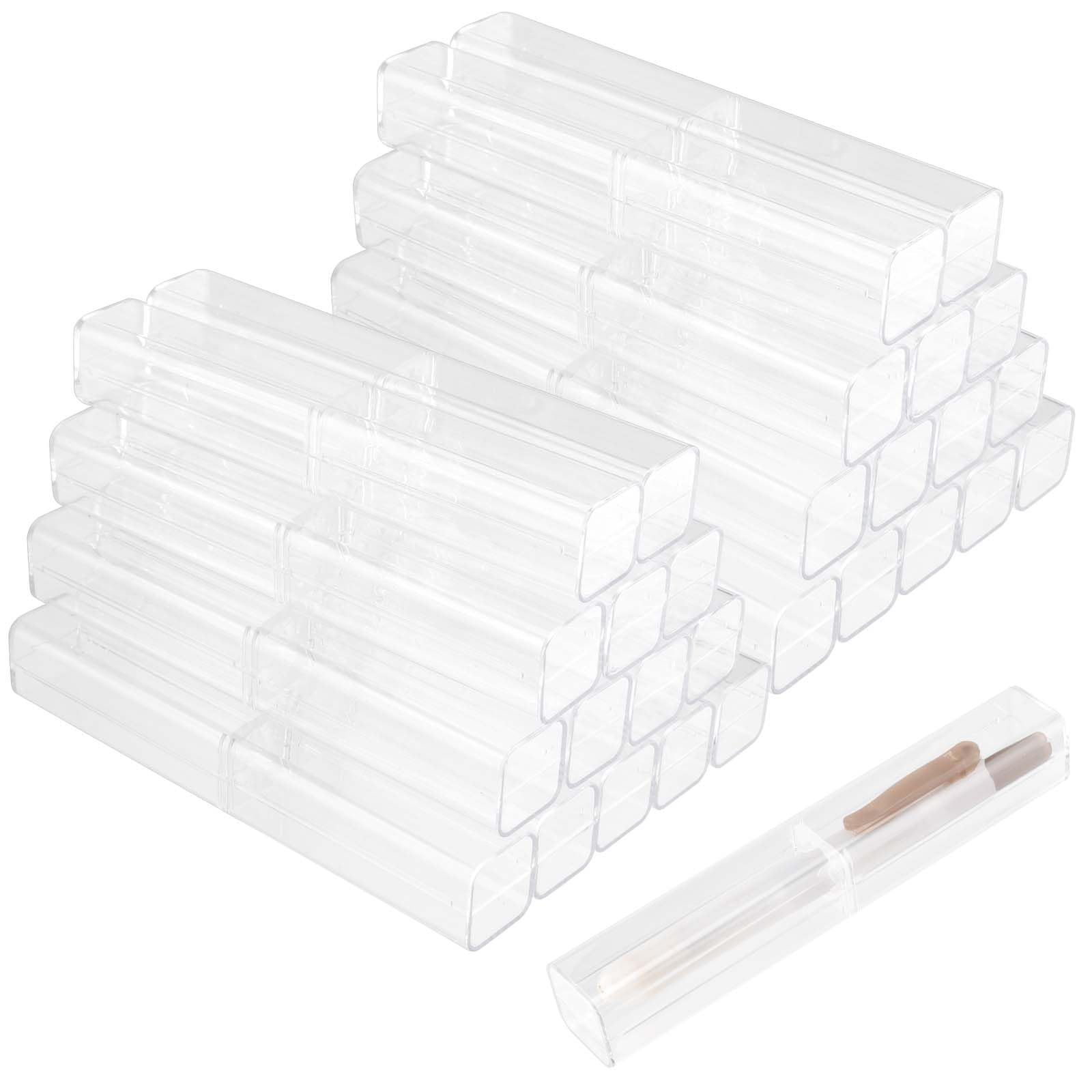 Amazon.com: KOHAND 50 Pcs Acrylic Pen Boxes, Single Clear Plastic Pen ...