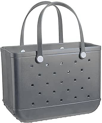 Amazon.com | Beach Bag Rubber Tote - Waterproof Large Tote Bag for ...